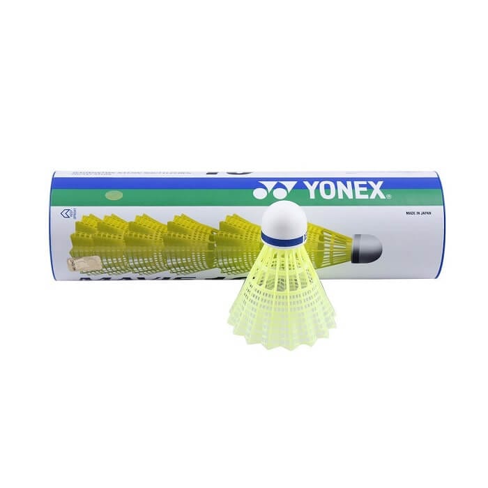 Yonex Mavis 10 Nylon Badminton Shuttlecocks (Pack of 3, 18 Cocks ...